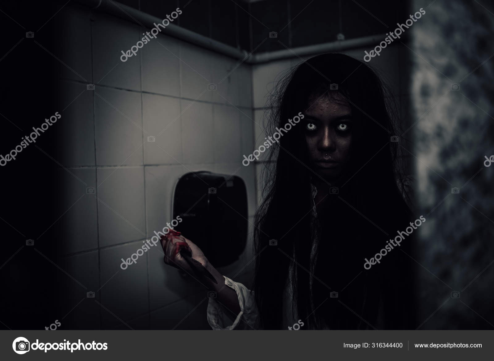 Real Ghost Girl Face