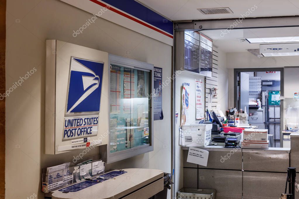 Chicago - Circa mayo 2018: Ubicación de la oficina de correos de USPS ...