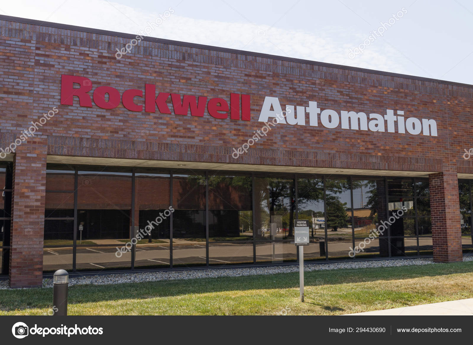 Indianapolis - Circa August 2019: Rockwell Automation location ...