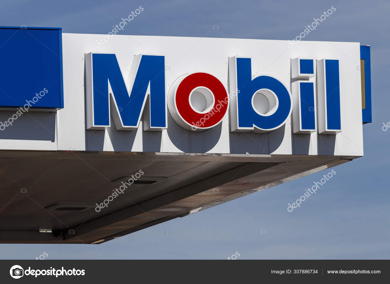 Exxon Gas Station Logo