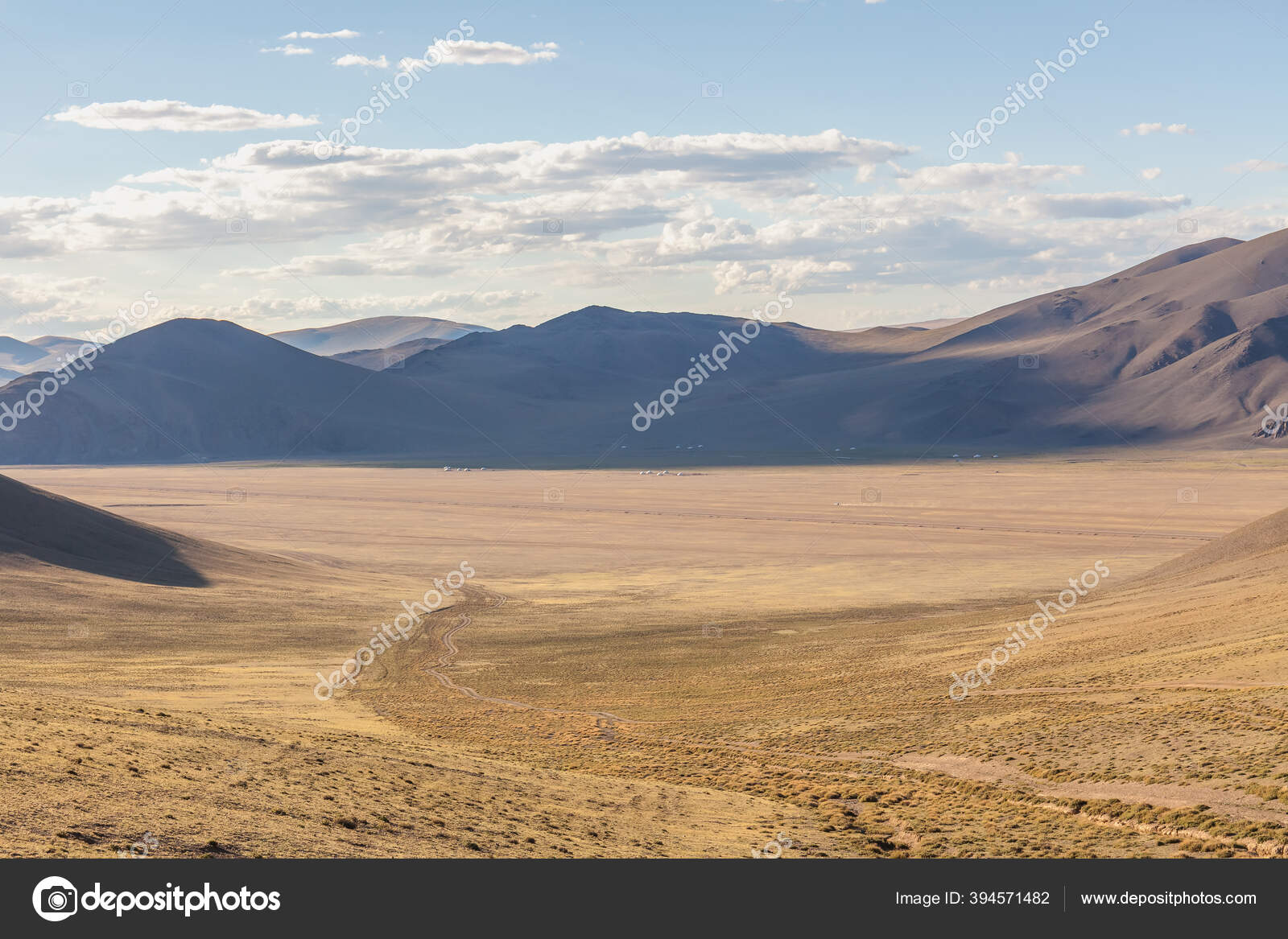 Mongolian Mountain Landscape