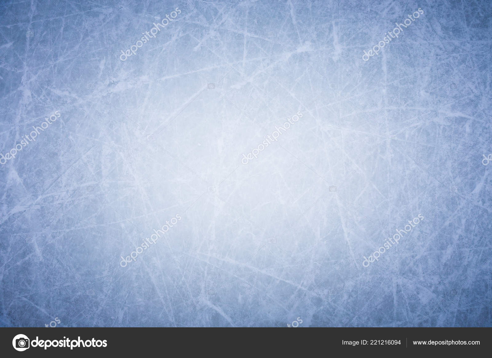 Ice rink surface texture background with scratches Stock Photo by ...