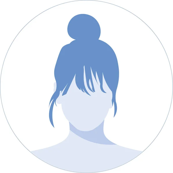 Blank Facebook Profile Girl