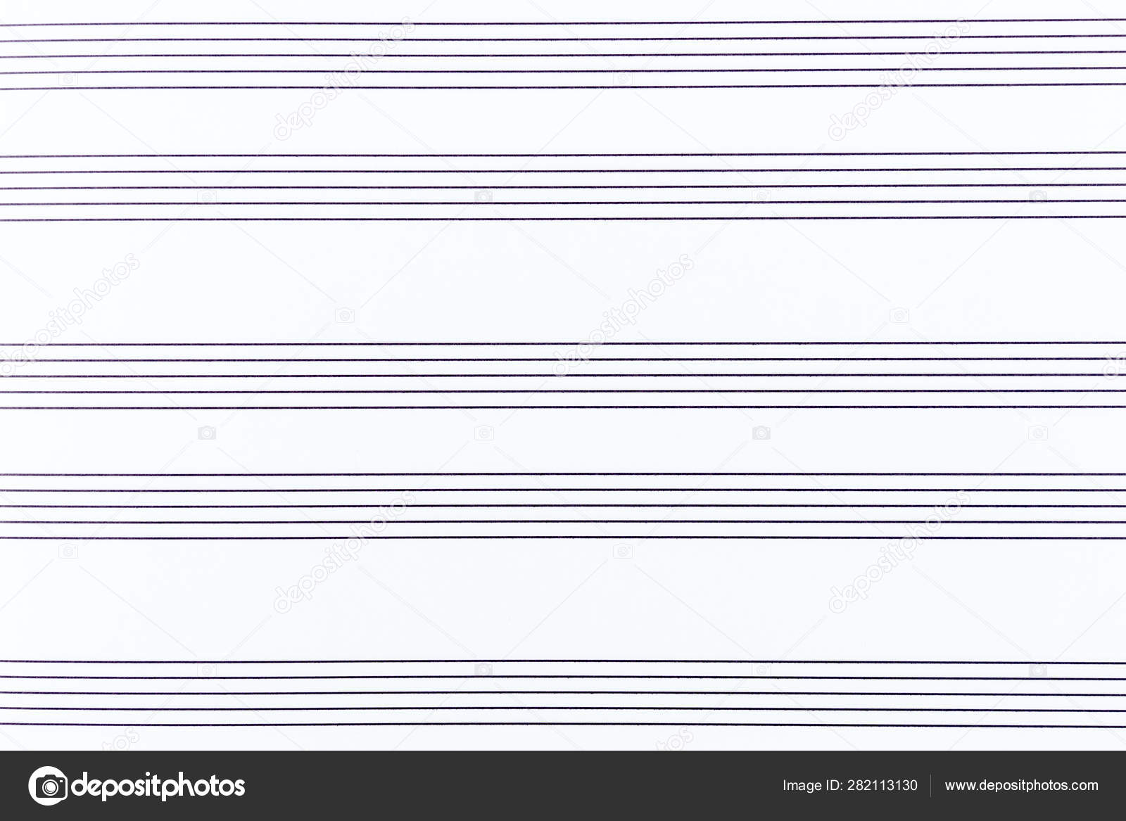 Empty Sheet Notes Template Beginners Sheet Notes Background — Stock ...