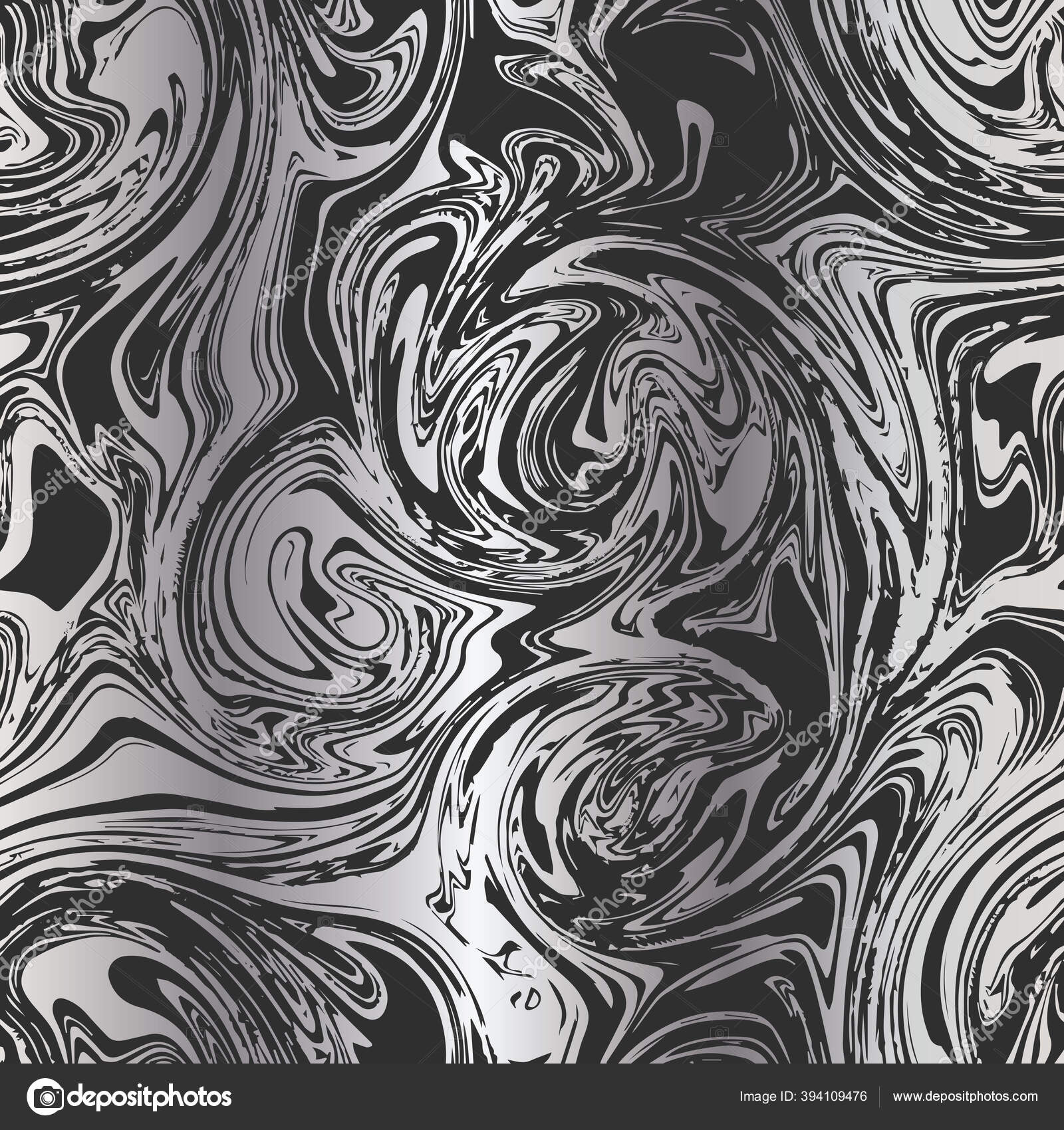 Fractal marble vein wavy ink dye fluid line swatch Stock Vector by ...