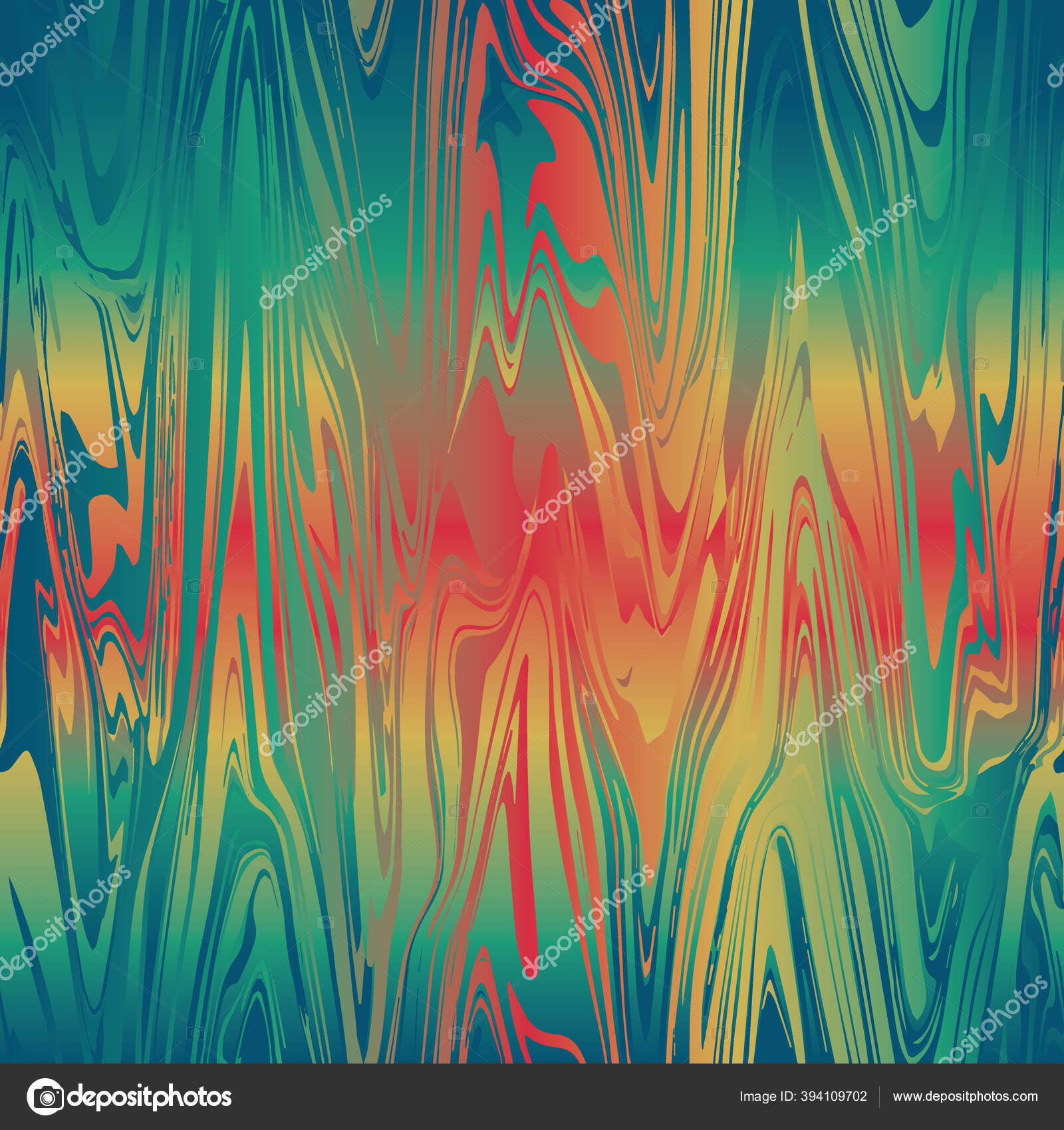 Fractal marble vein wavy ink dye fluid line swatch Stock Vector by ...