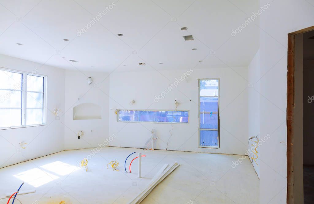 Construcci n interior del proyecto de vivienda con instalaci n 2024