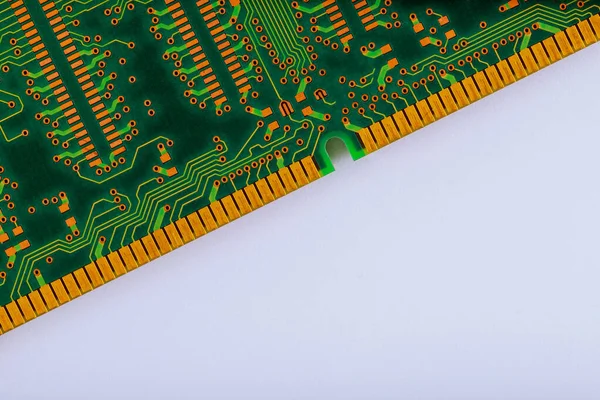 Memory module on motherboard. Stock Photo by ©Artgo-biz 35484255