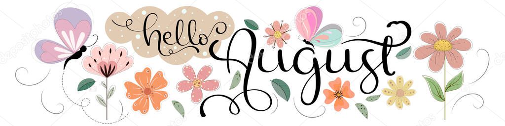 587 Hello august Vector Images - Free & Royalty-free Hello august ...