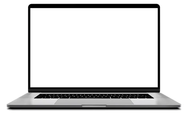 Laptop with blank screen isolated on white. Stock Vector by ©guteksk7 ...