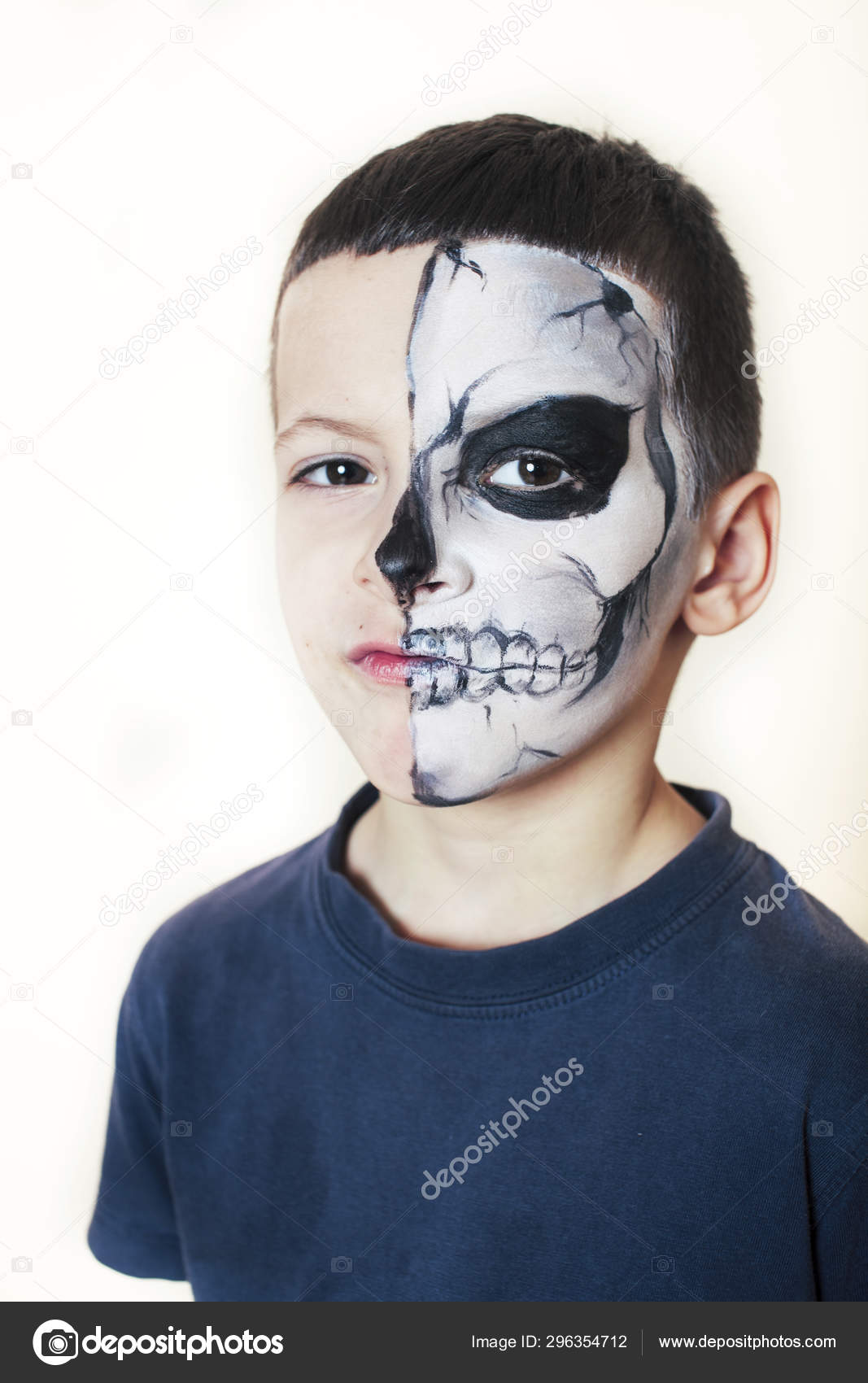 Skeleton Face Paint