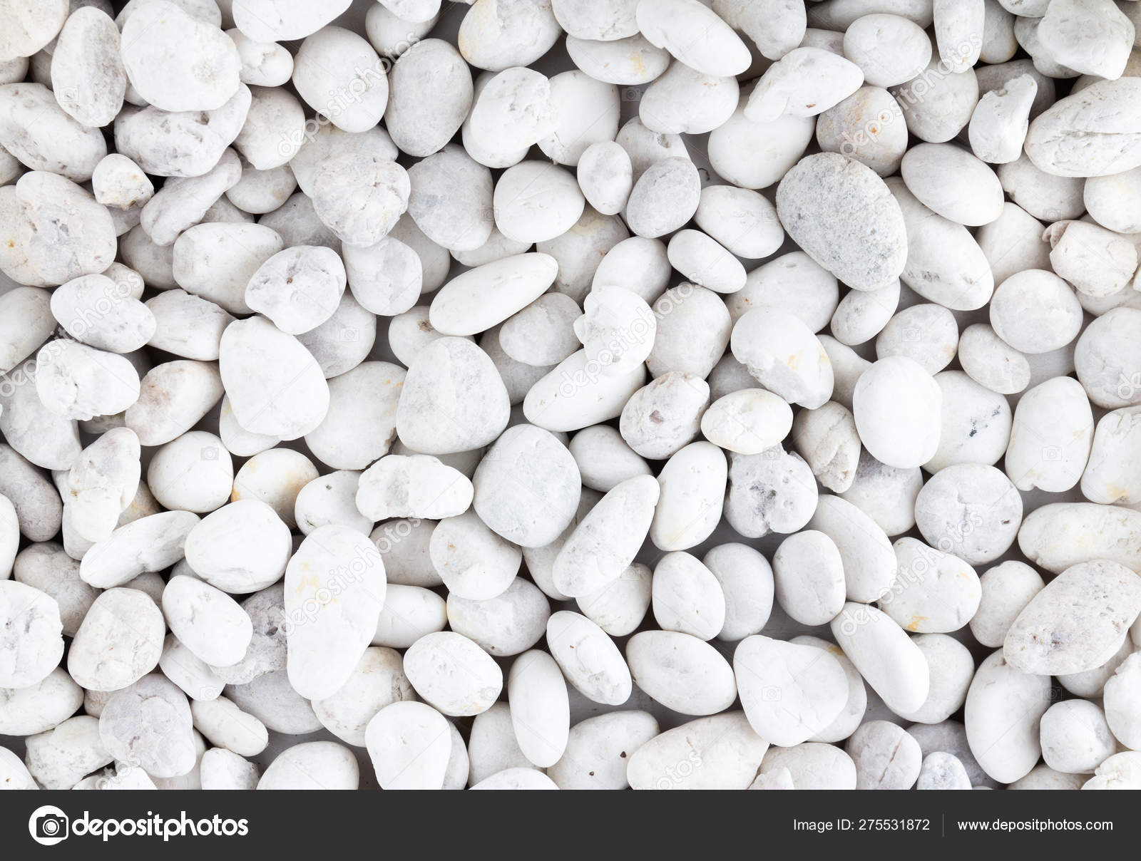 White Pebbles Stone Texture Background Stock Photo by ©tendo23 275531872