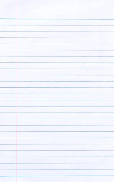 White Paper Sheet Lines Background Copy Space Lined Lined Stock Photo ...