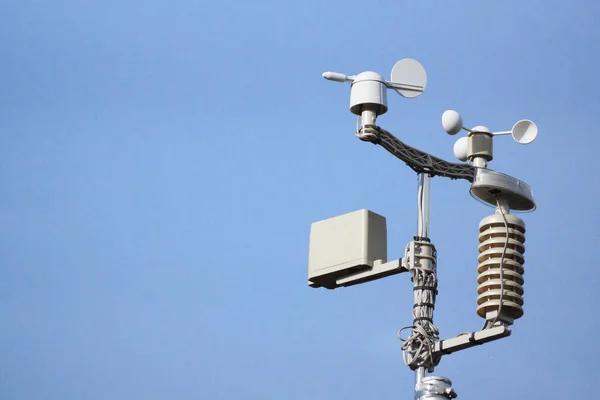 Weather Station Blue Sky Background Stock Photo by ©weerapat 203289376
