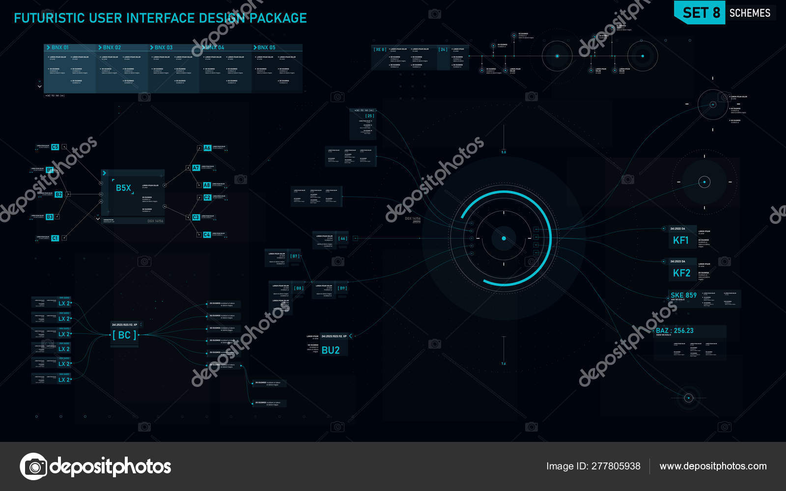 User Interface Design Futuristic