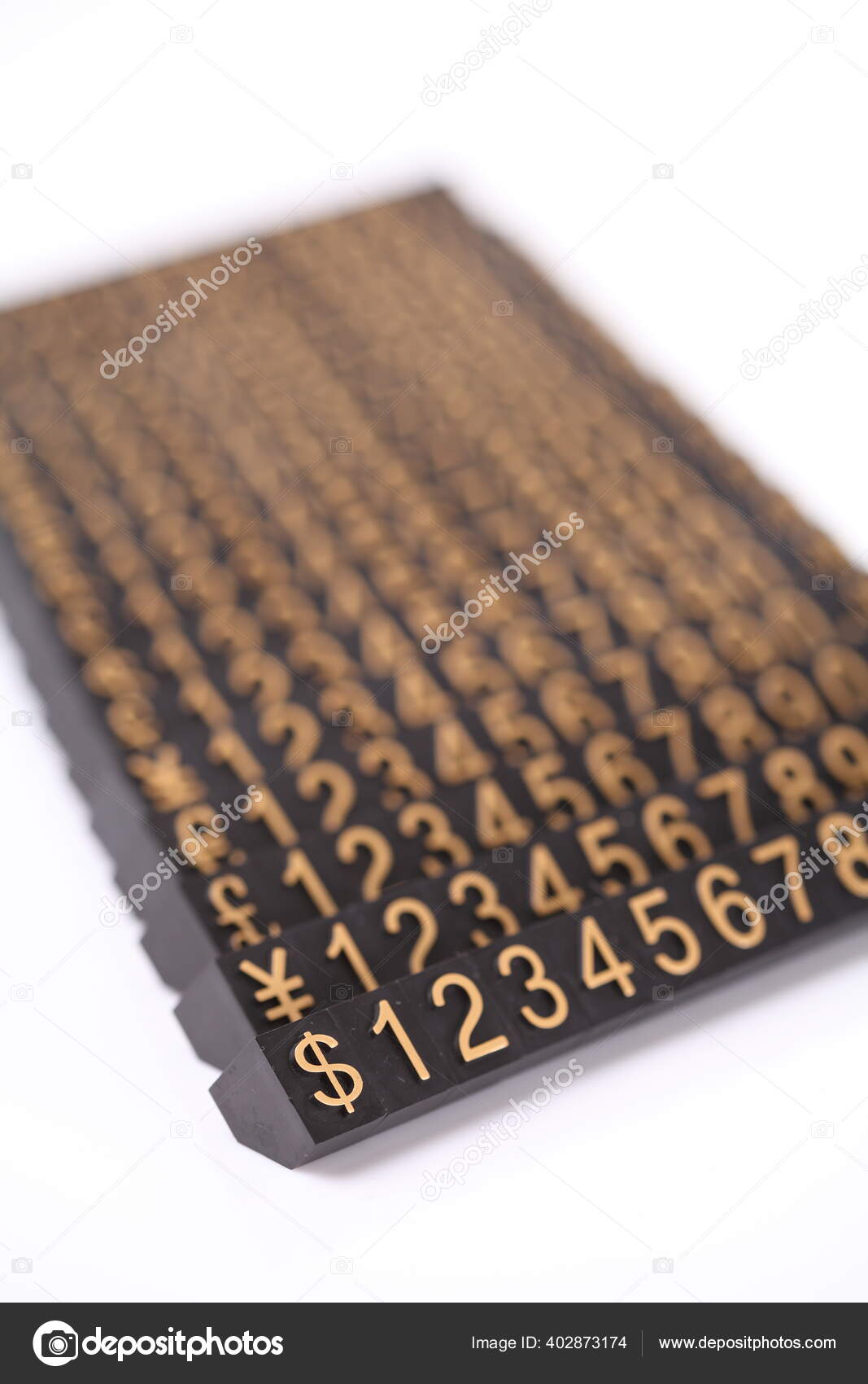 Number Currency Symbols Background Close Stock Photo by ©eastfenceimage ...
