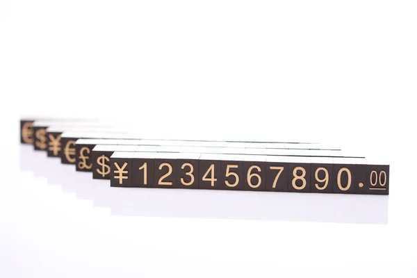 Number Currency Symbols Background Close Stock Photo by ©eastfenceimage ...