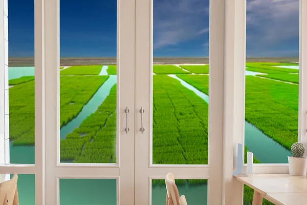 Amazing window view Stock Photo by ©mreco99 27162243