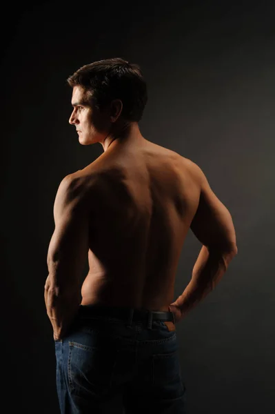 Male Model Back Pose