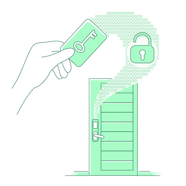 Keyless lock Vector Art Stock Images | Depositphotos