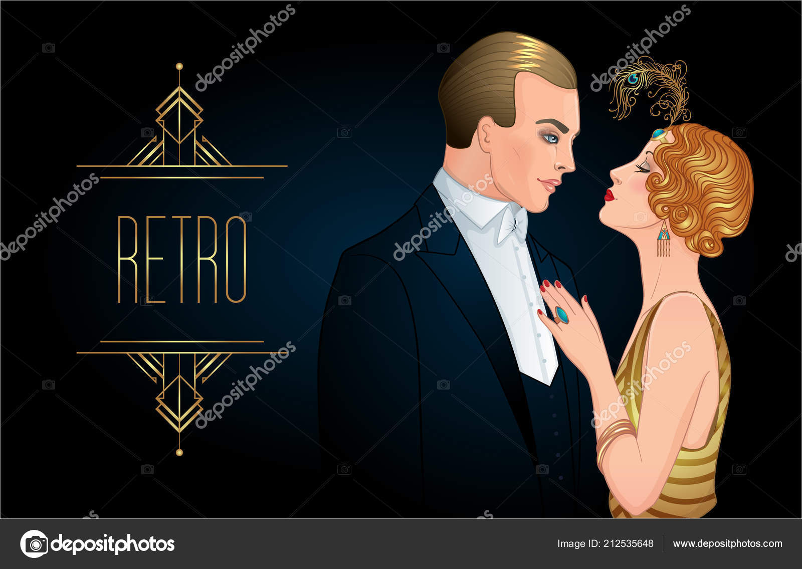 Art Deco Fashion Men