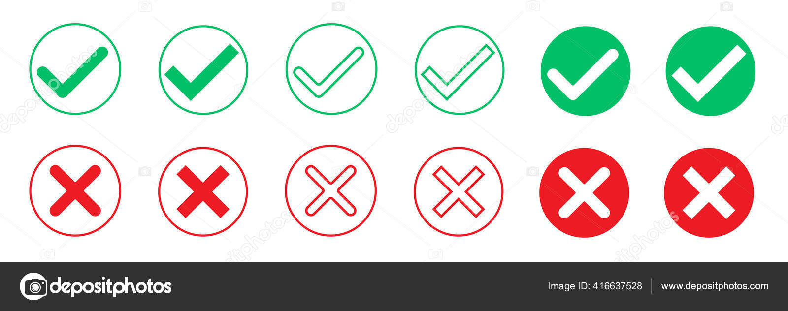 Sarja Tarkista Merkki Rajat Kuvakkeet Hyväksyminen Hyväksyntä ...