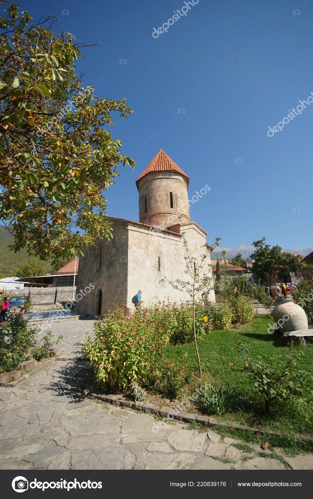 Azerbaijan Temple Village Kish October 2019 — Stock Photo © oliveshadow ...