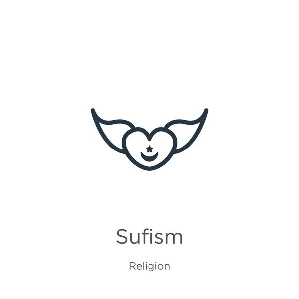Sufism Icon Vector Trendy Flat Sufism Icon Religion Collection Isolated ...