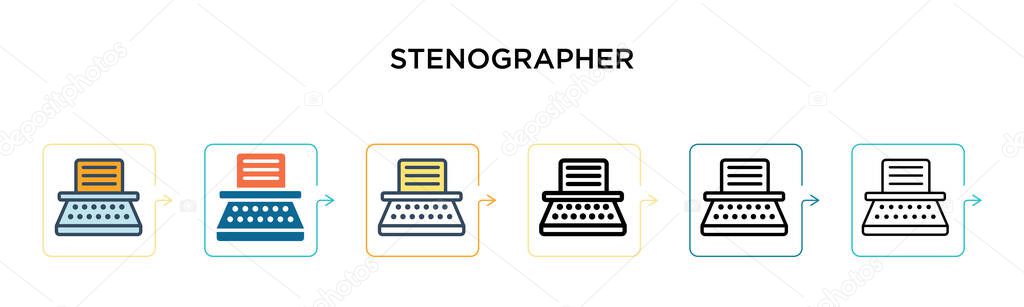 138 Stenographer Vector Images, Stenographer Illustrations | Depositphotos