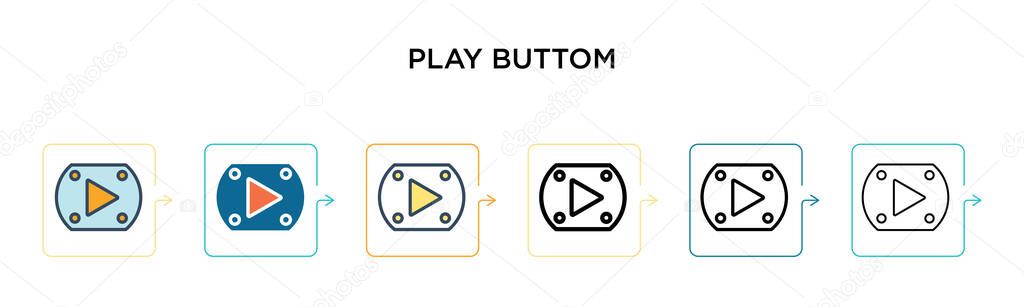 227 Buttom Vector Images, Buttom Illustrations | Depositphotos