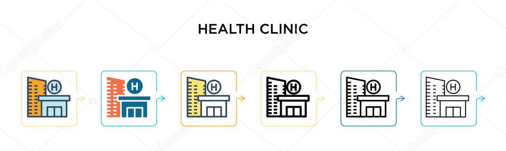Template for health center Vector Art Stock Images | Depositphotos