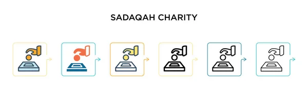 Sadaqah symbol of charity Vector Art Stock Images | Depositphotos