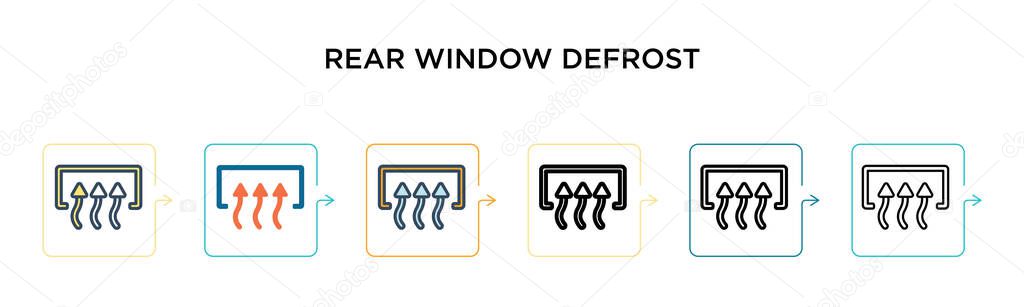 95 Rear window defrost Vector Images, Rear window defrost Illustrations ...