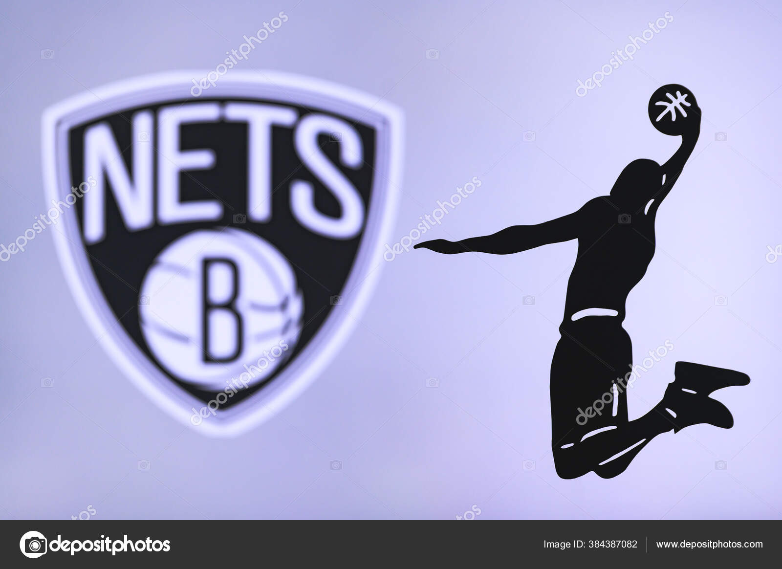 New York Nets Logo Wallpaper