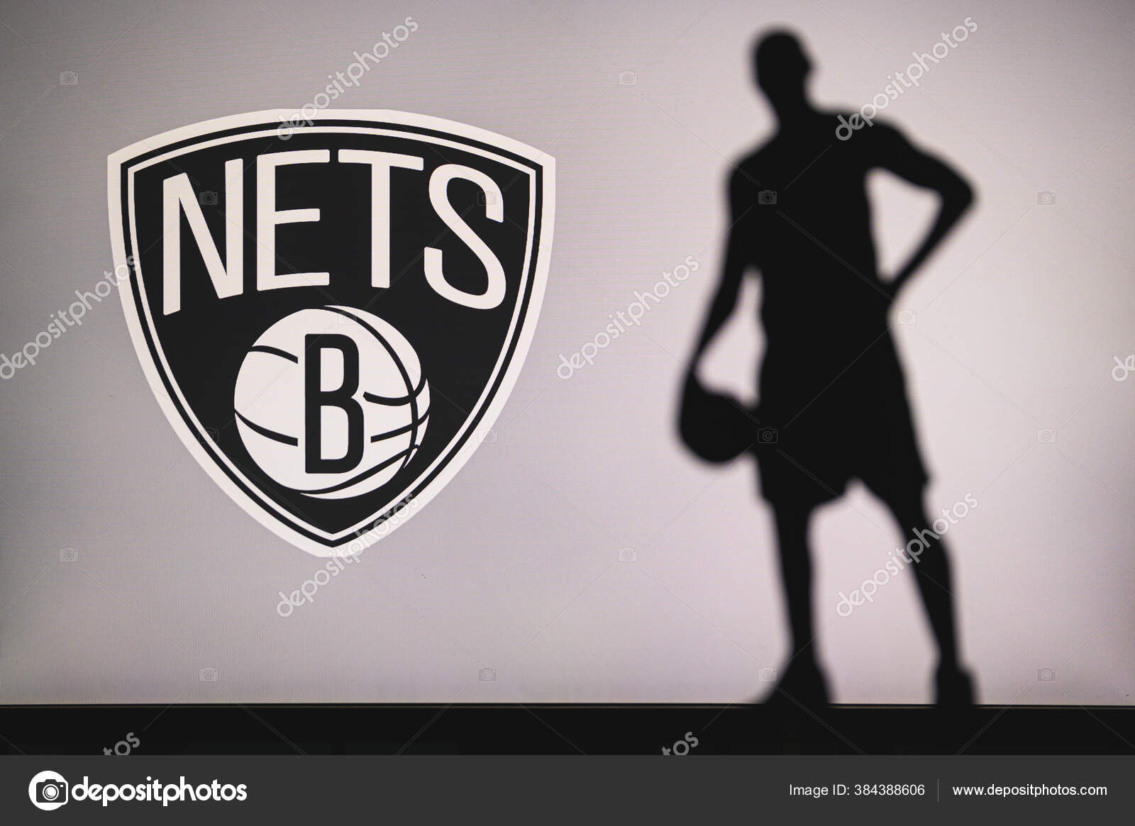 New York Nets Logo Wallpaper