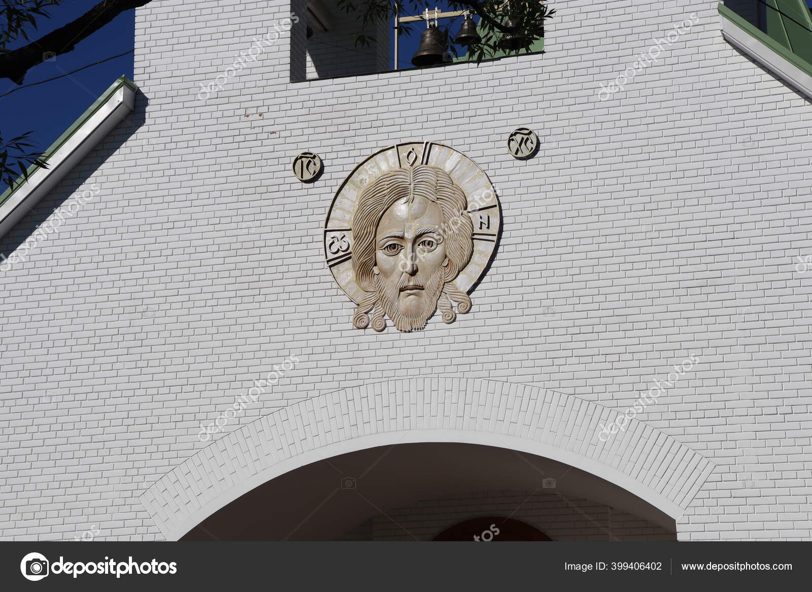 Image Jesus Temple Wall – Stock Editorial Photo © z1zame27 #399406402