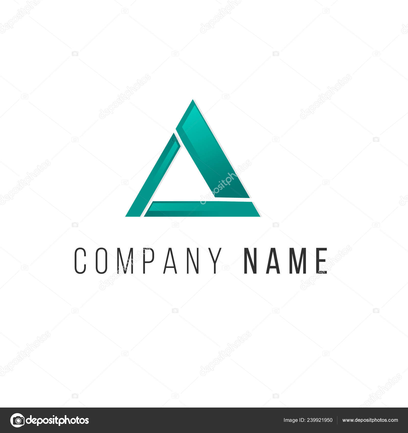 Letter Trinity Icon Vector Logo Template Stock Vector Image by ...