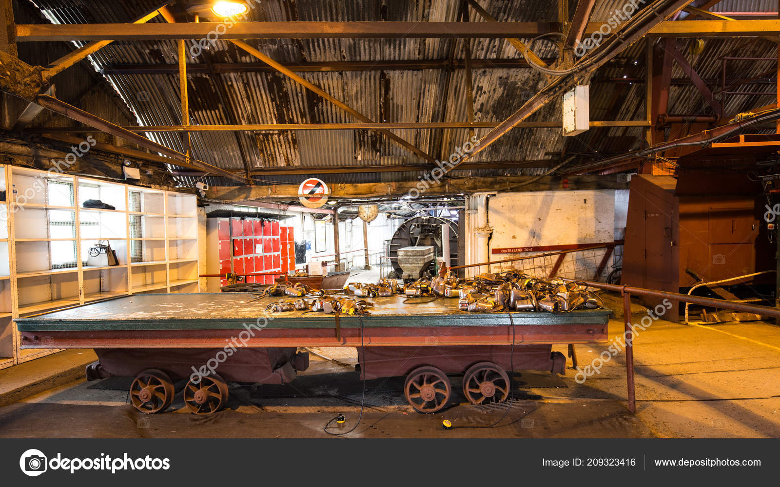 Big Pit Industrial site in Wales, UK – Stock Editorial Photo ...