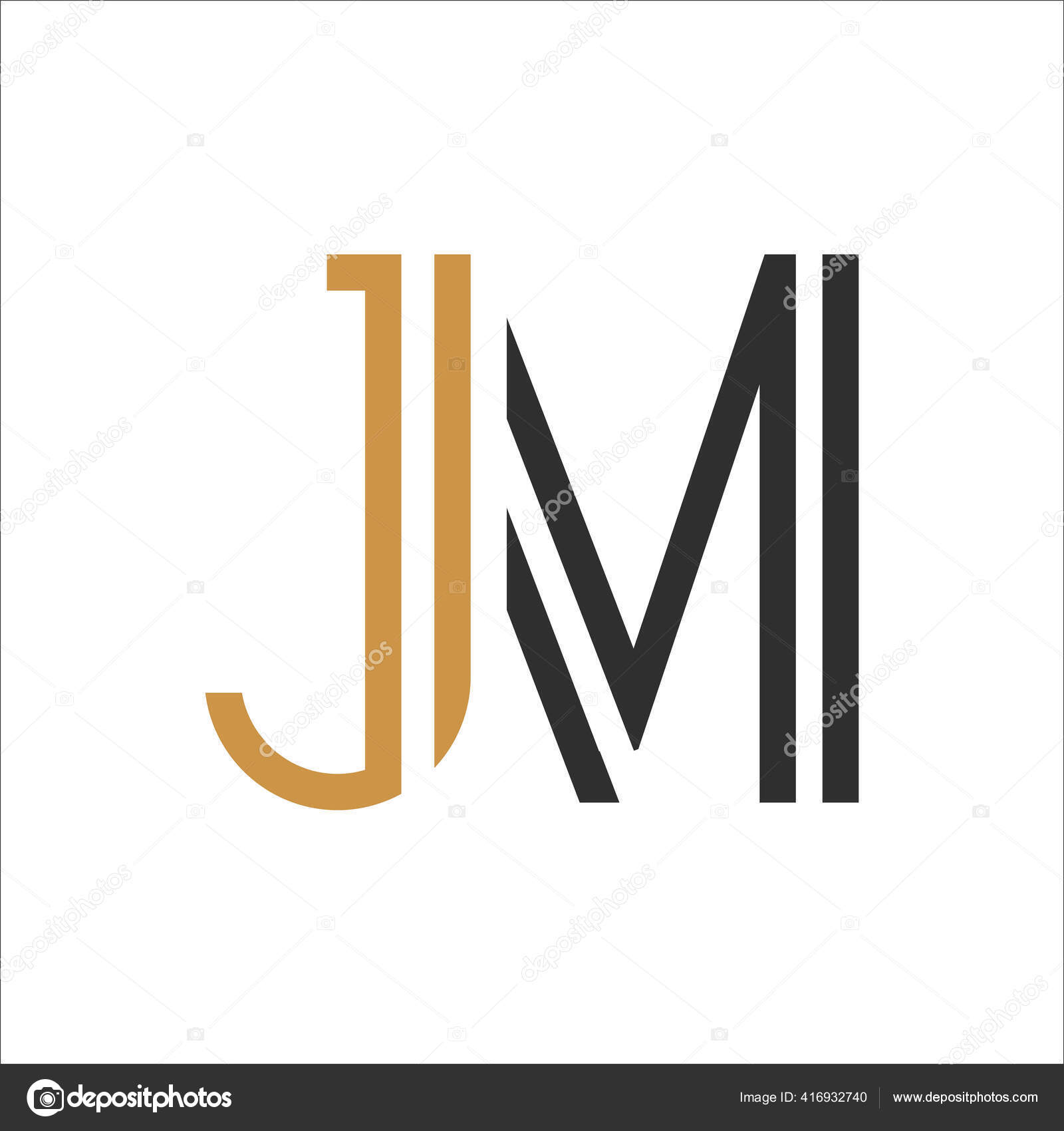 Logo Huruf Awal Atau Templat Desain Vektor Logo Vektor Stok oleh ...