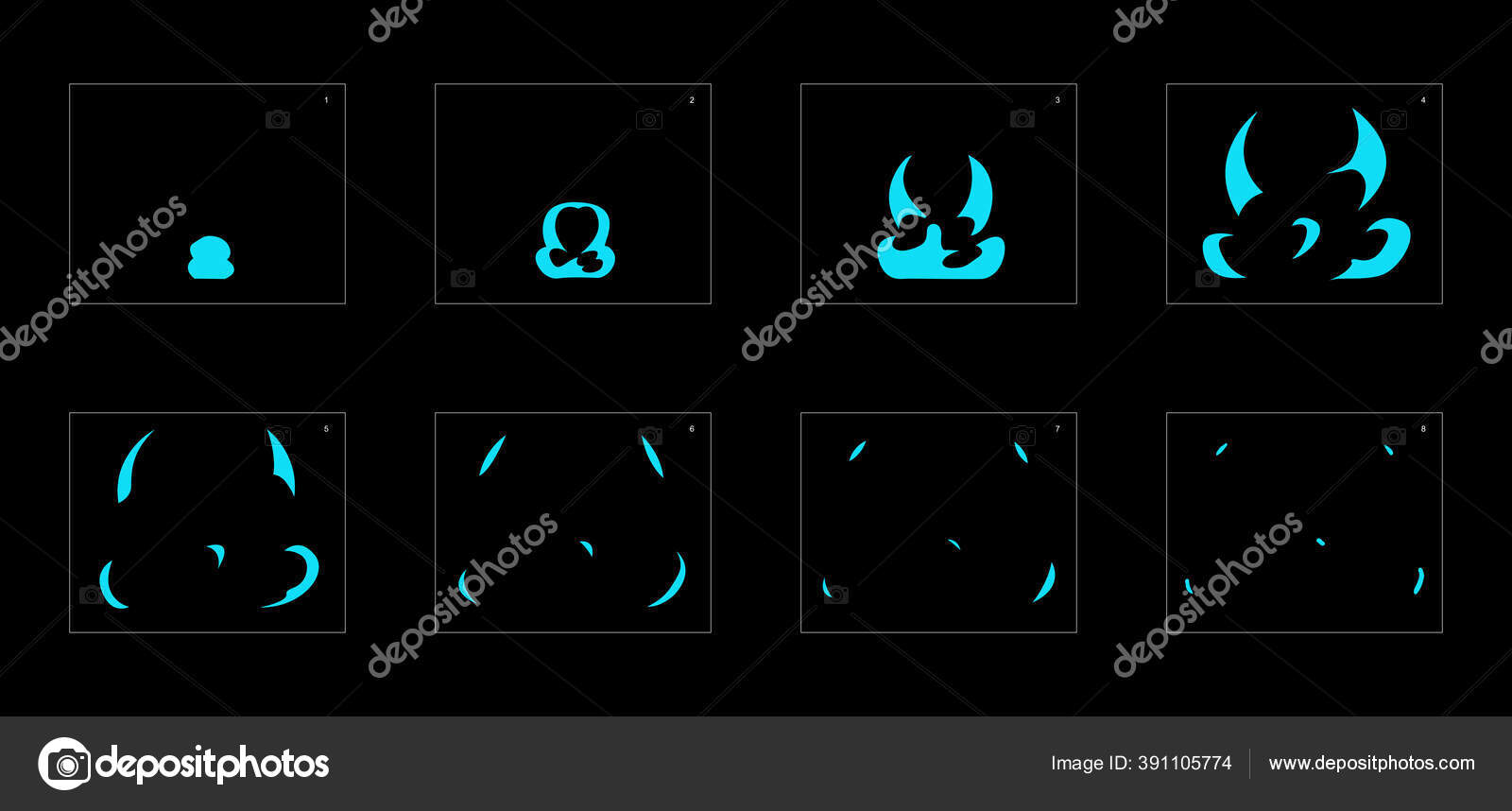 Water Explosion Effect Explosion Animation Effect Animation Sprite ...