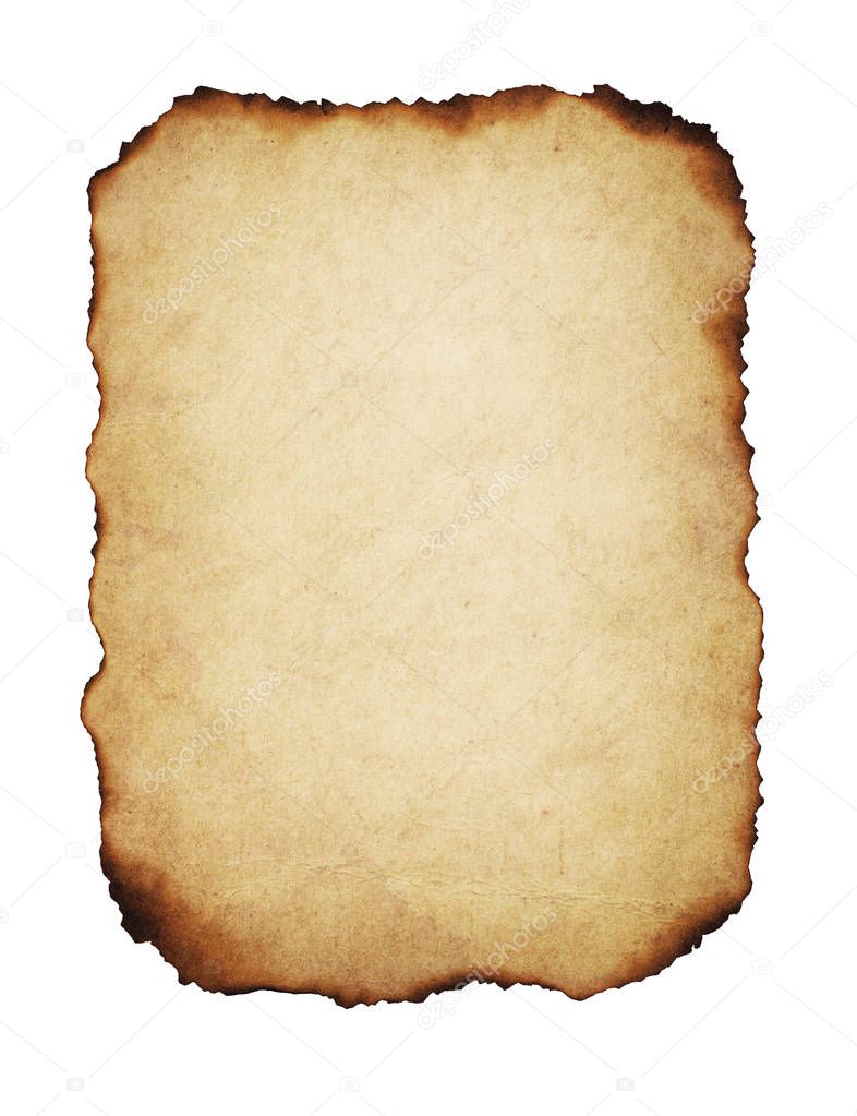 Fondo De Papel Quemado