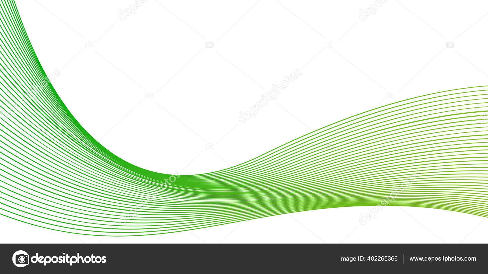 Blank Green Wavy Line Background Stock Vector Image by ©rifalfahrudin ...