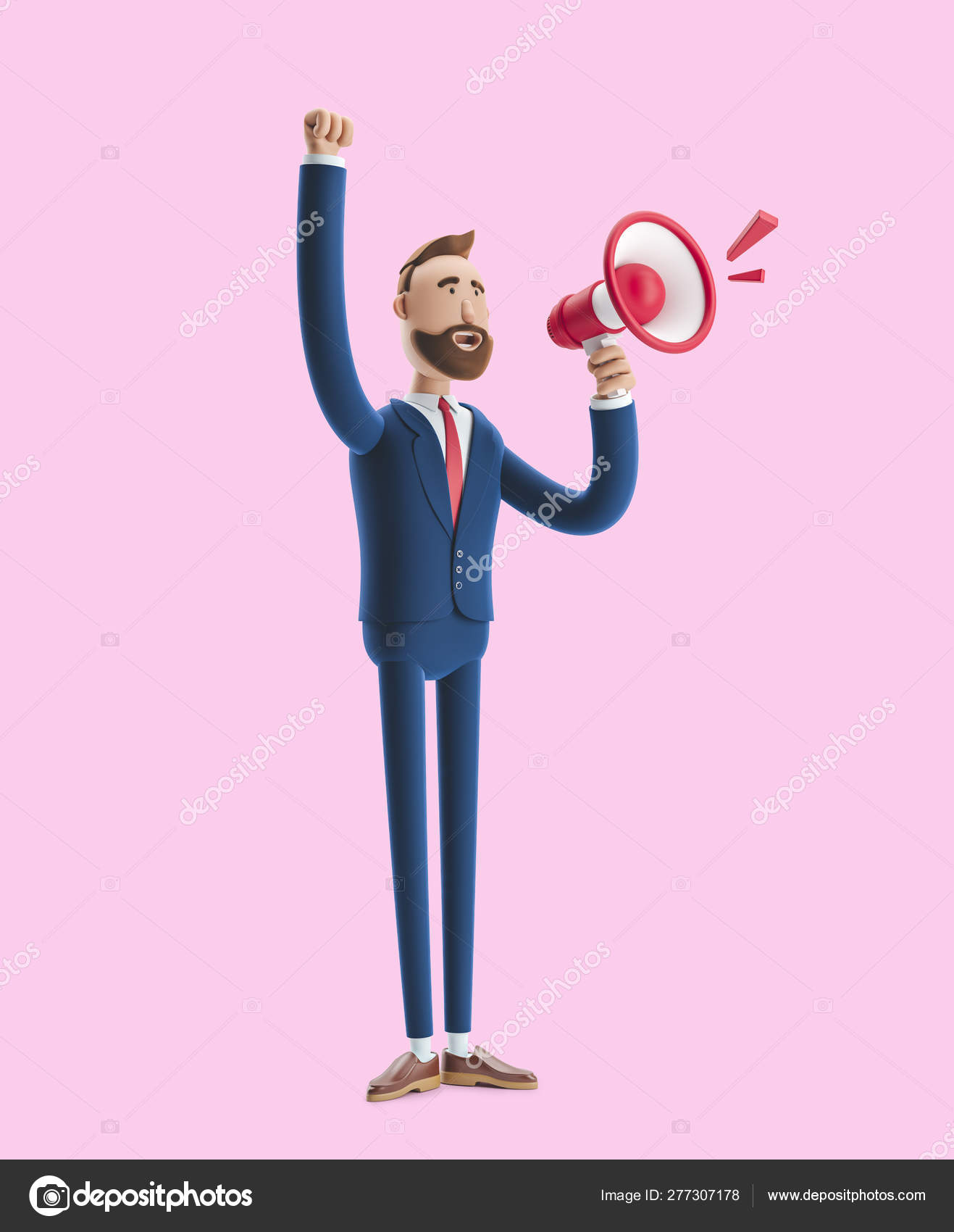 Billy Cartoon Character