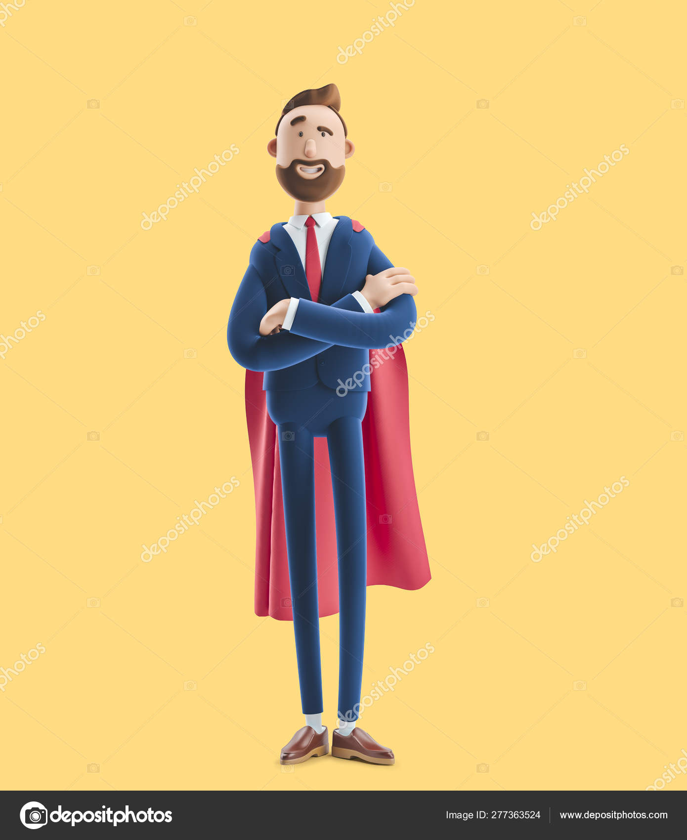 Billy Cartoon Character