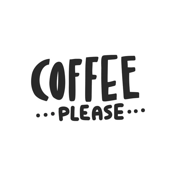 Please enjoy a cup of coffee Vector Art Stock Images | Depositphotos
