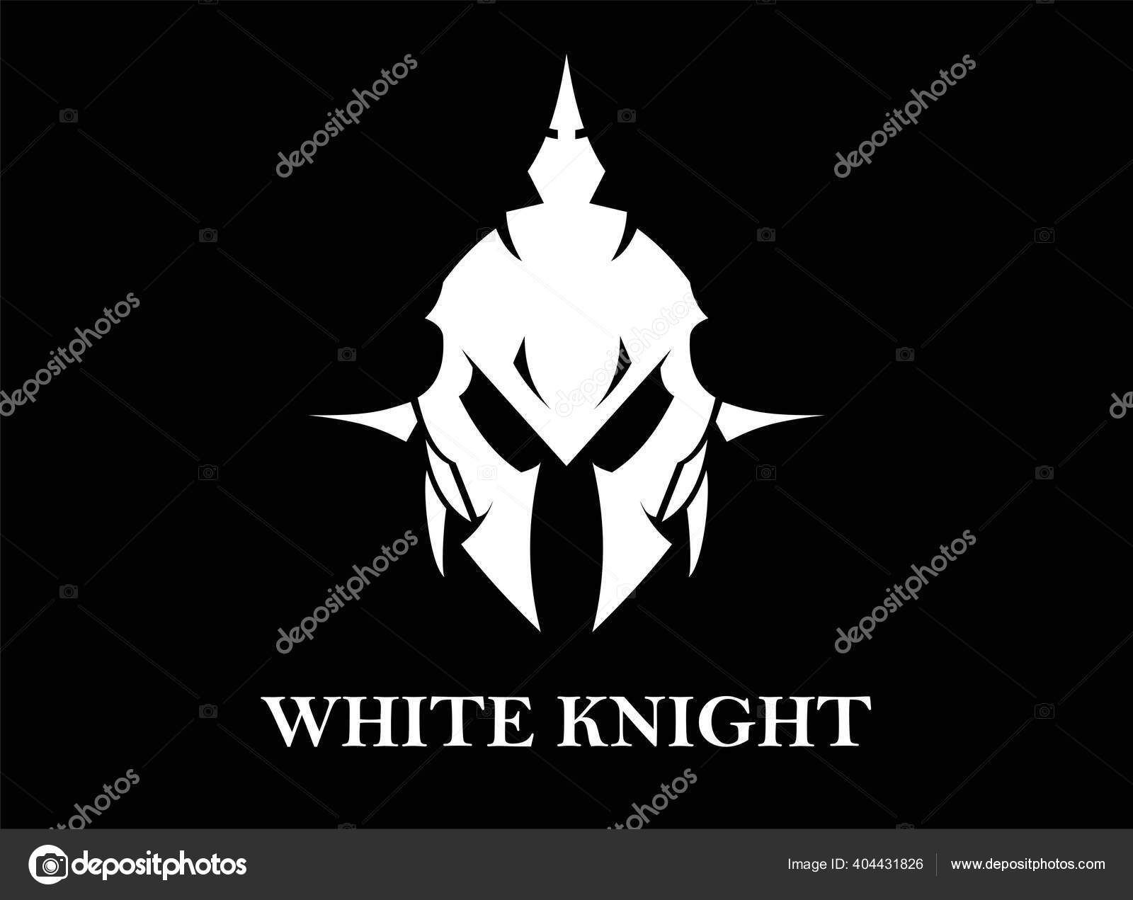 Black Knight Head Logo
