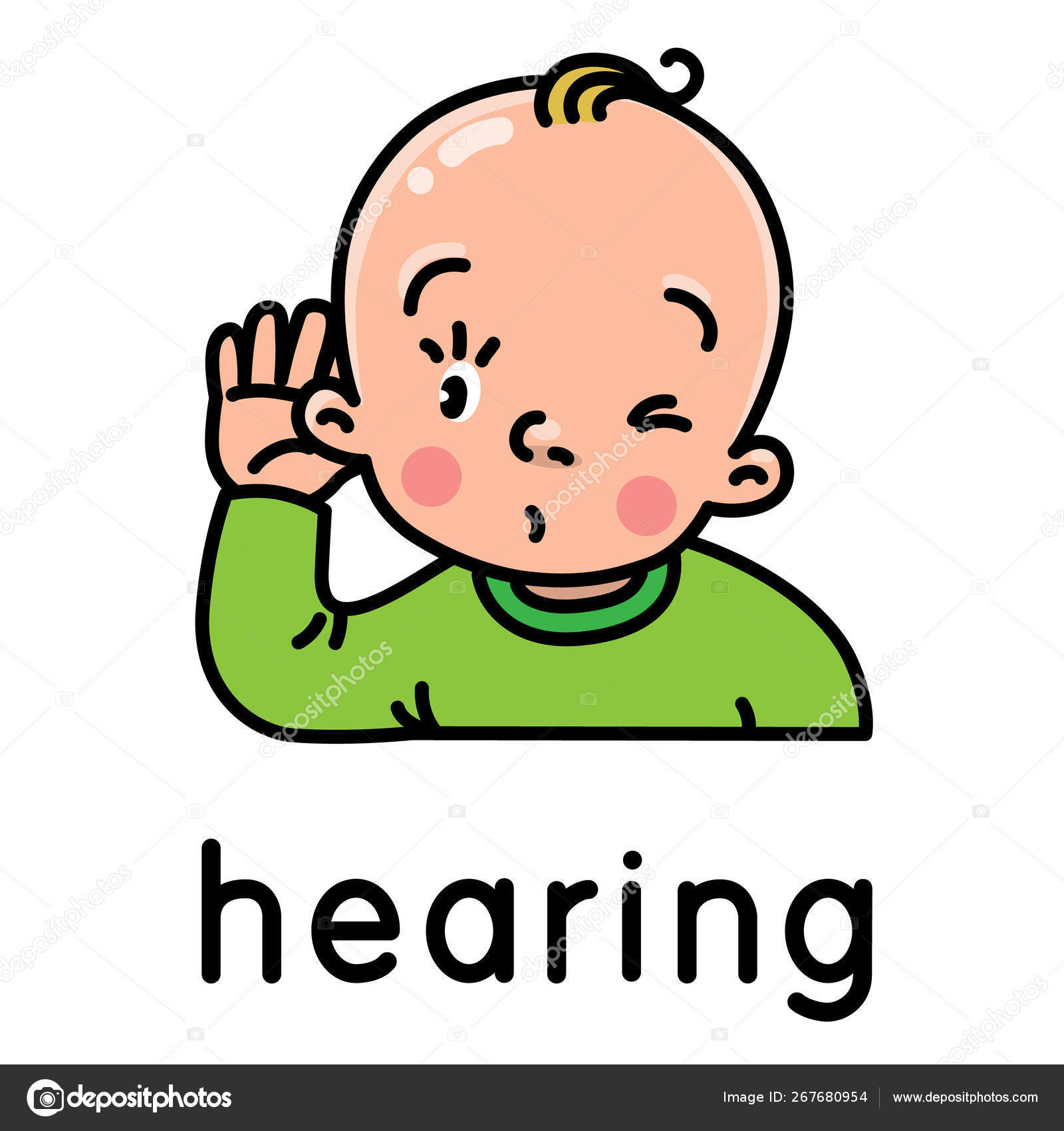 Sense Of Hearing Clipart