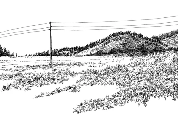 Rural line drawing images libres de droit, photos de Rural line drawing ...