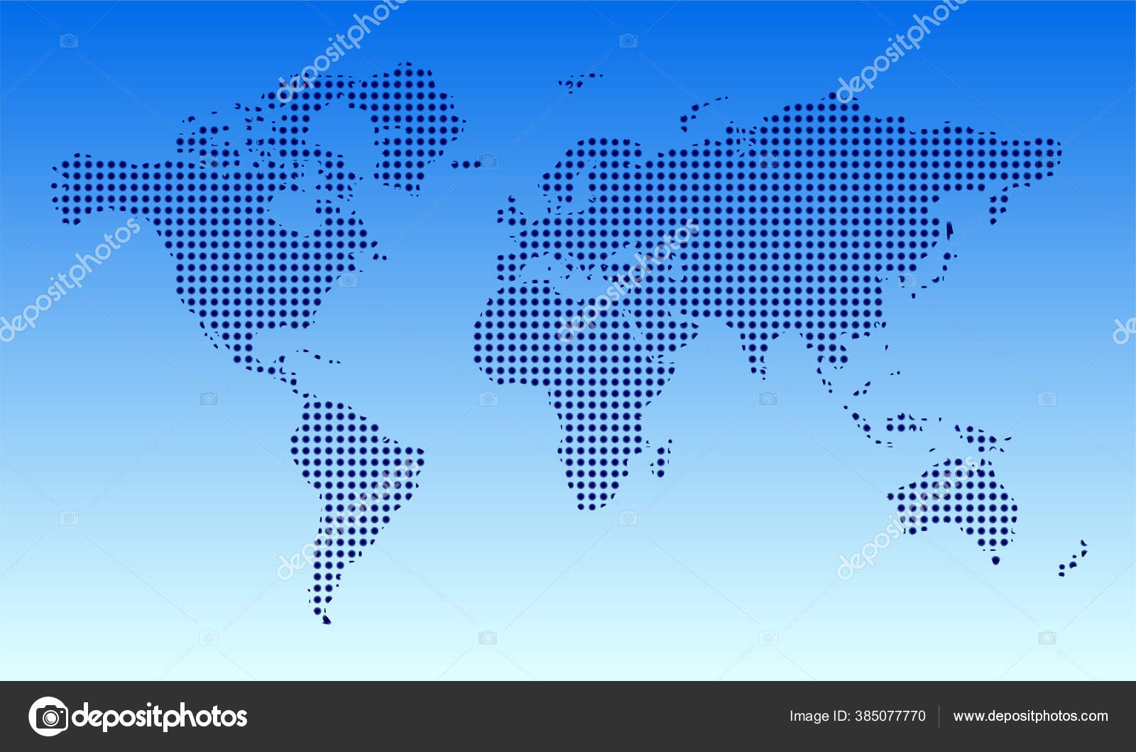 World Map Black Background Stock Vector by ©selim123 385077770