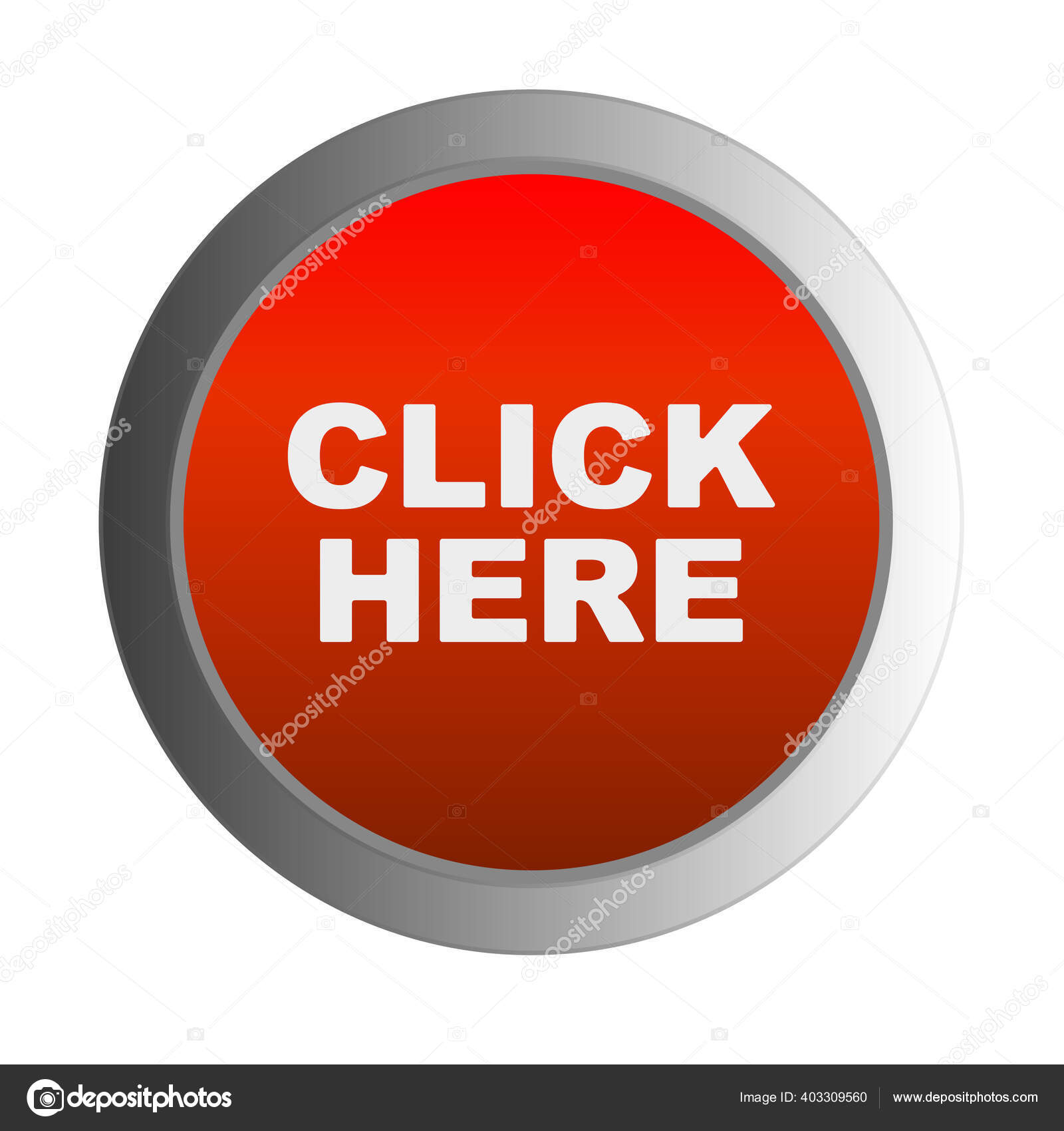 Click Here Sign White Background Stock Vector Image by ©selim123 #403309560